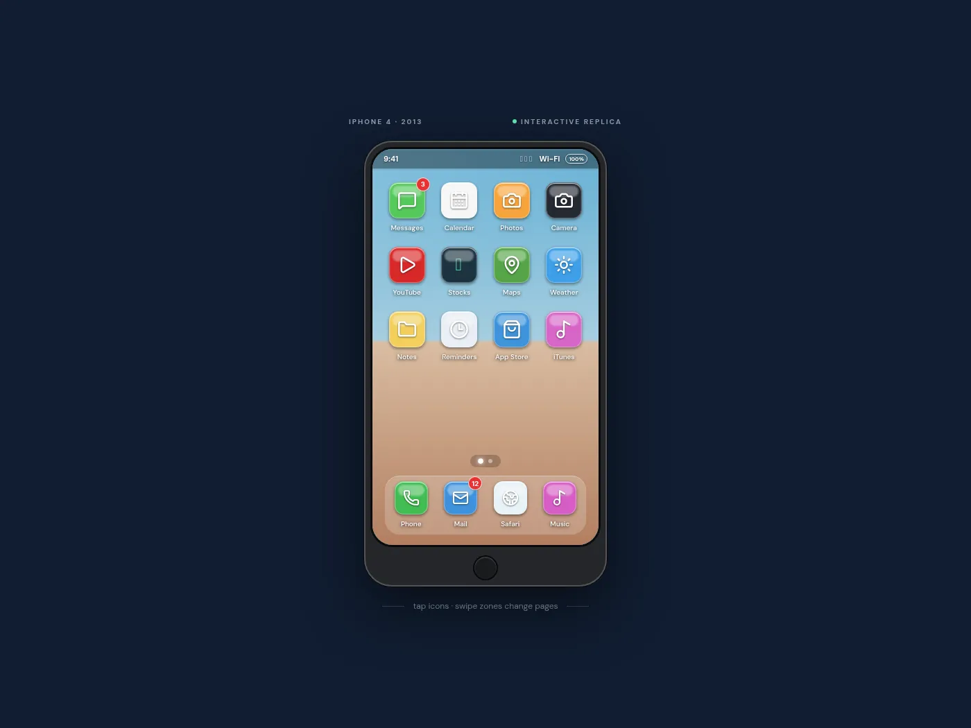 Retro iOS 6 Web