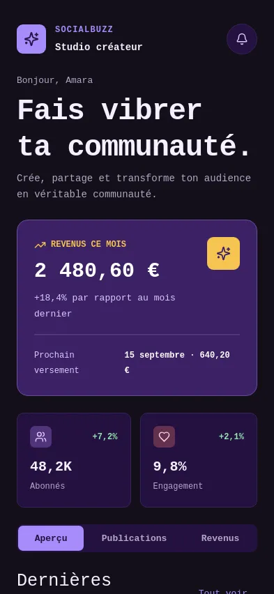SocialBuzz Connect