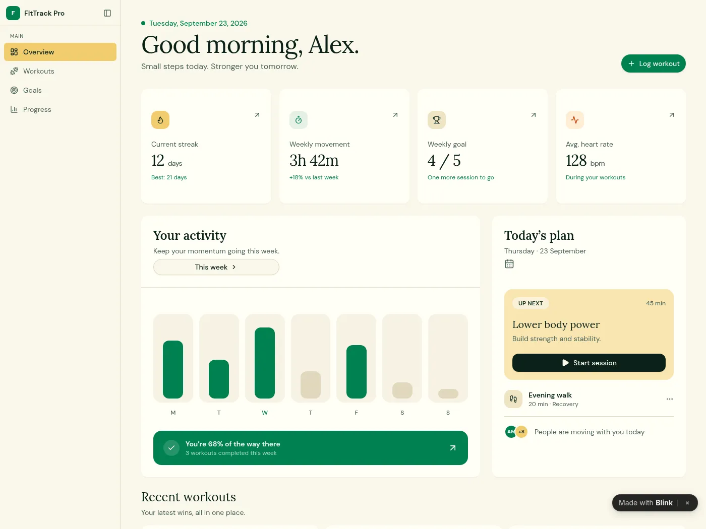 FitTrack Pro