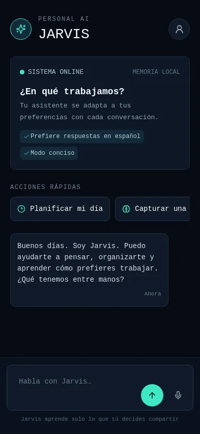 Jarvis AI Mobile Assistant