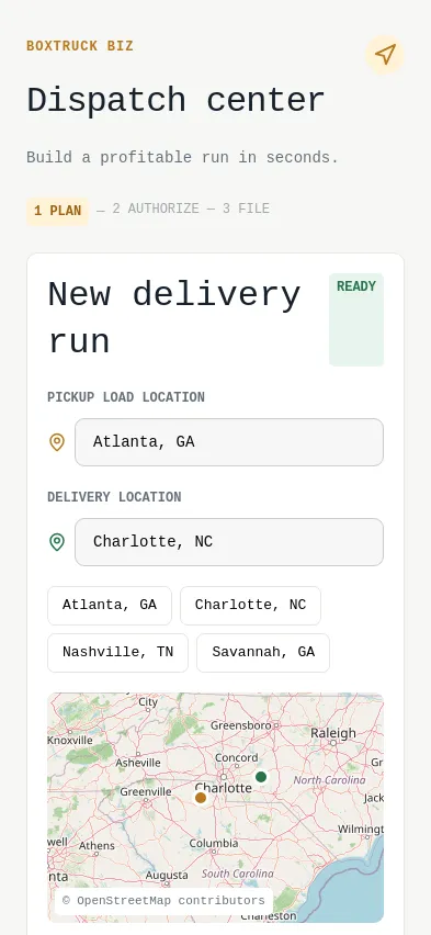 BoxTruck Biz Manager