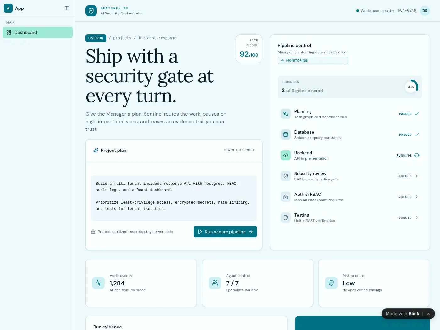 AI Security Orchestrator