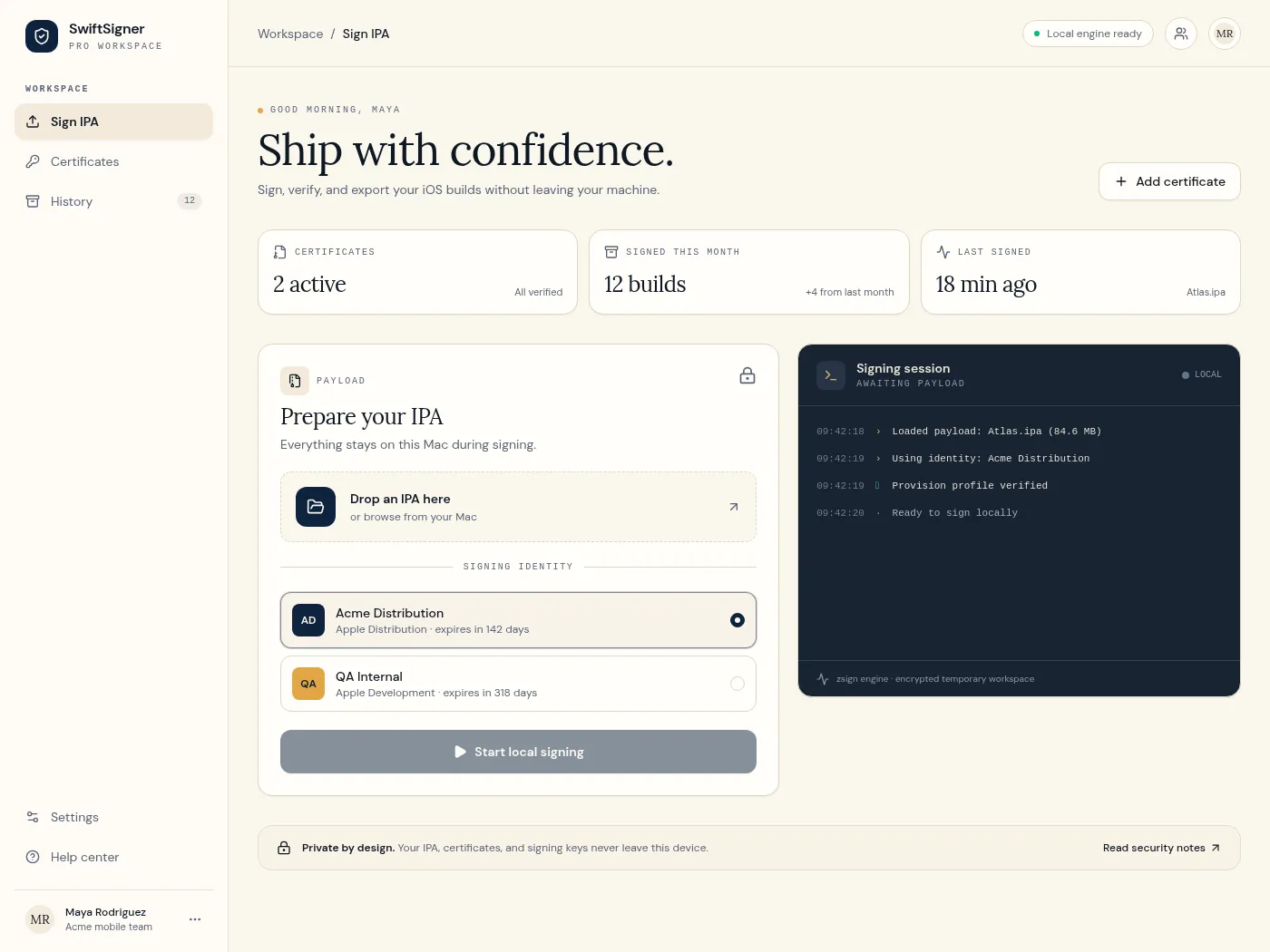 SwiftSigner Pro