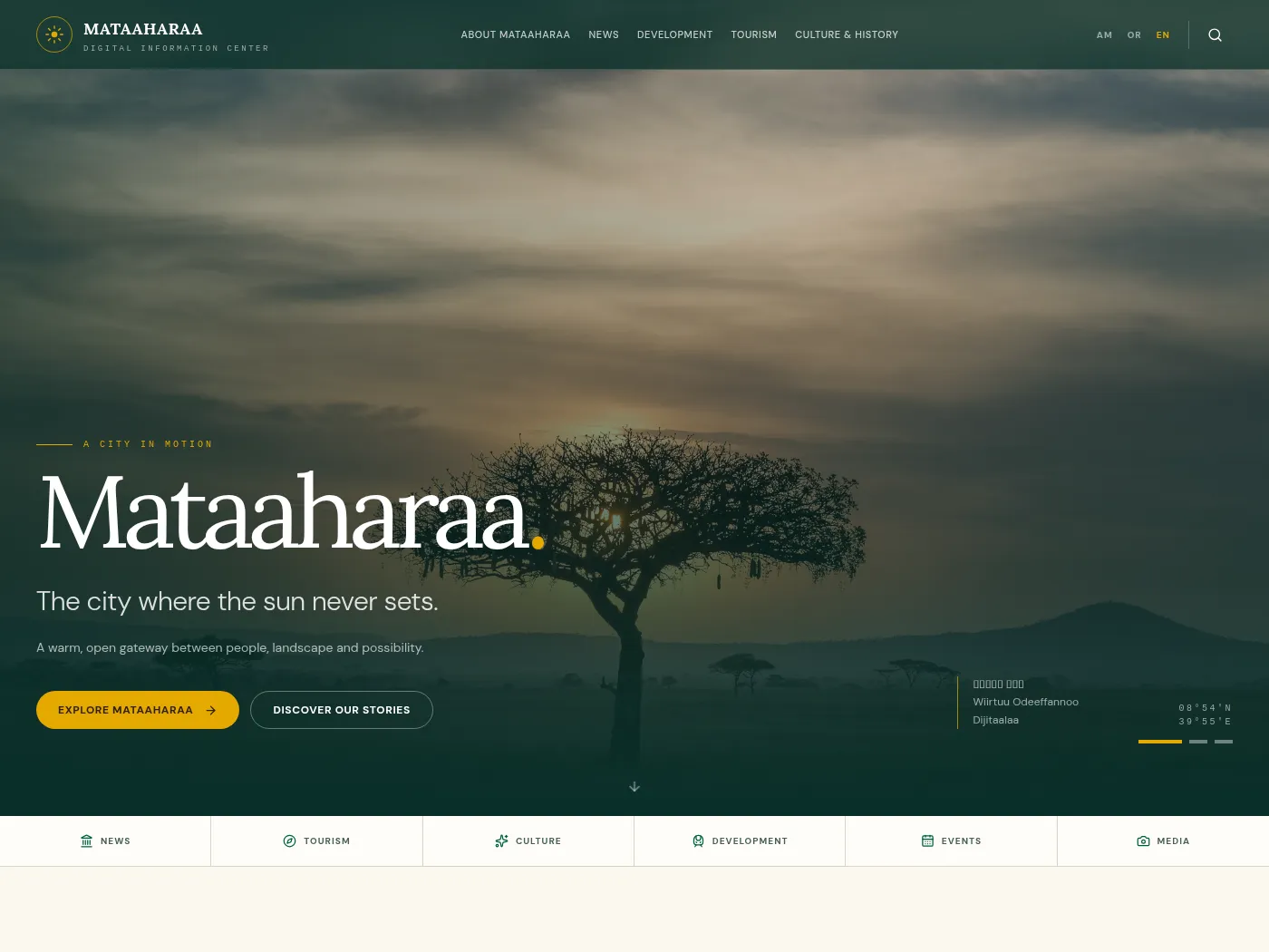 Mataaharaa City Portal