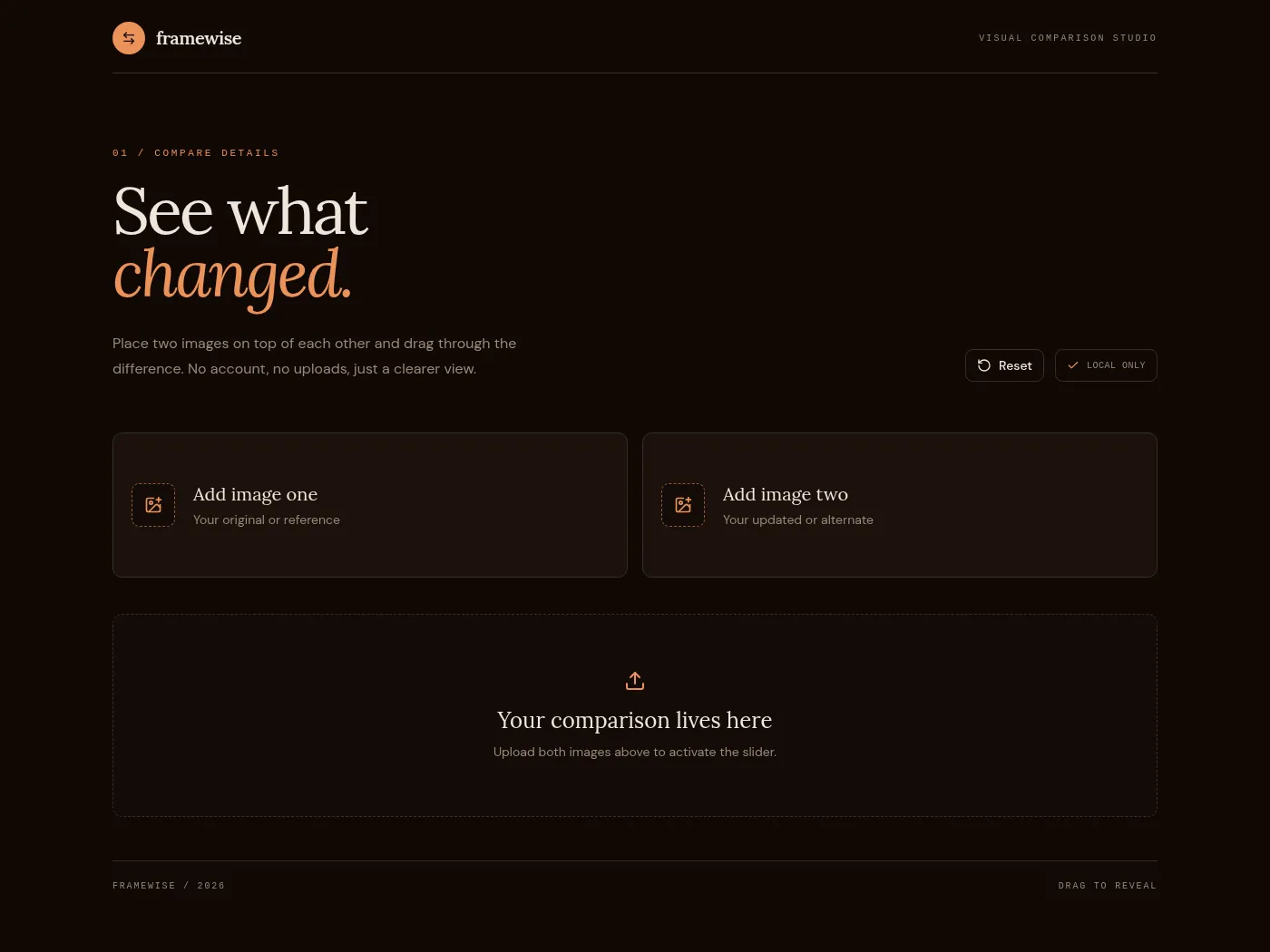 Photo Compare Slider