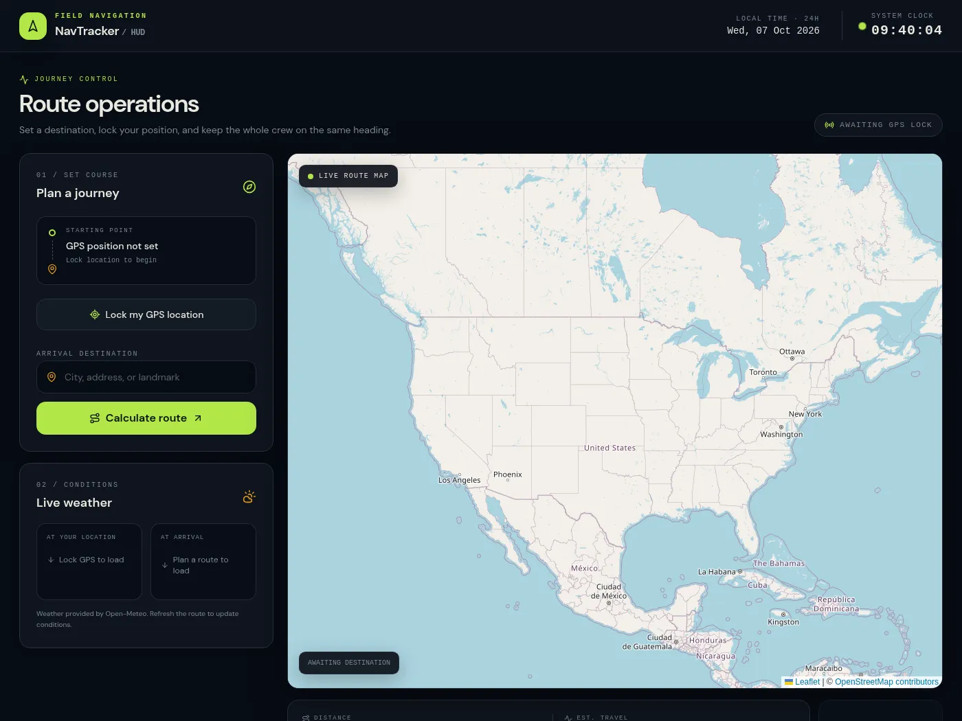 NavTracker HUD
