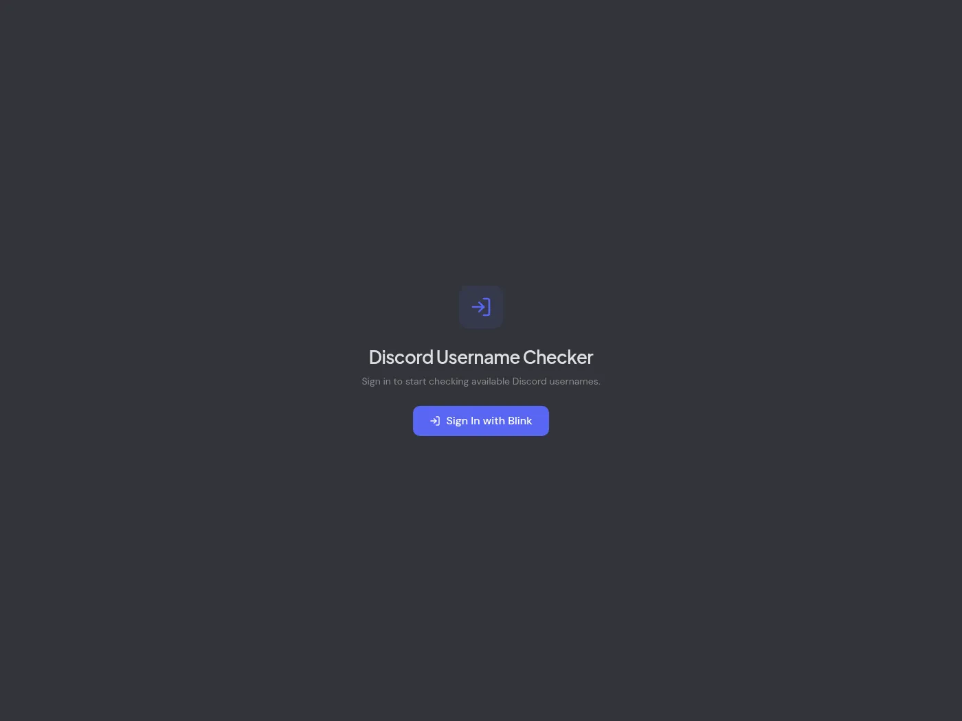 Discord Username Checker