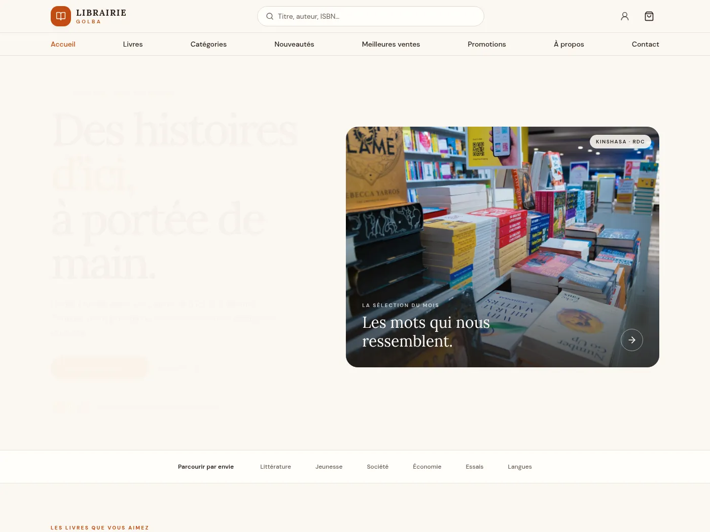 Librairie Golba Boutique