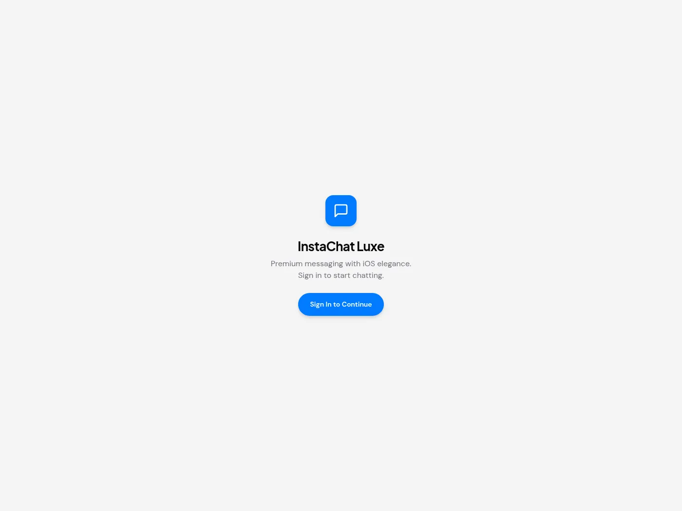 InstaChat Luxe