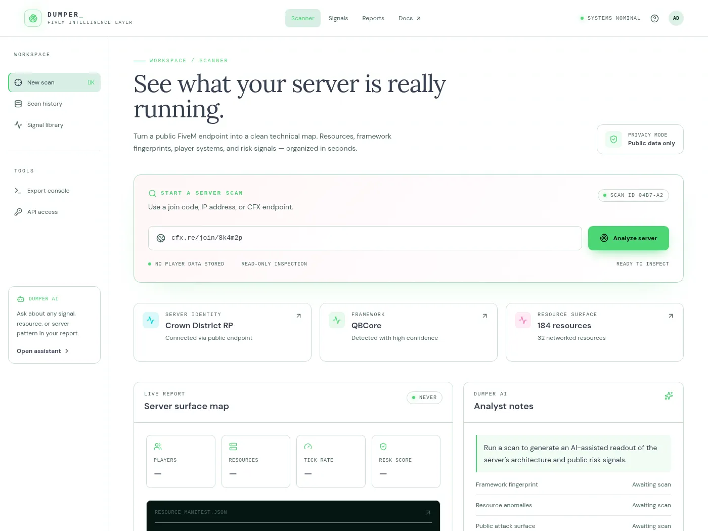 AI FiveM Server Dumper