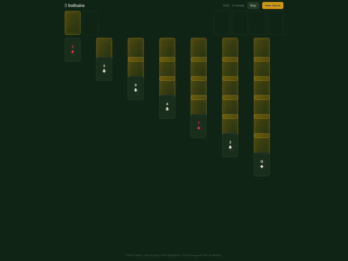 Ad-Free Solitaire