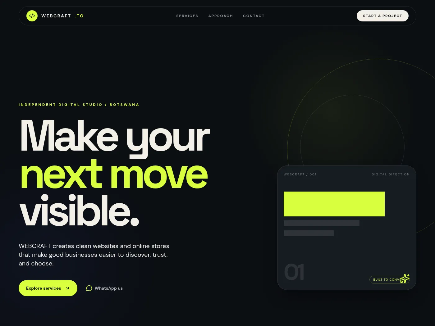 WEBCRAFT.TO