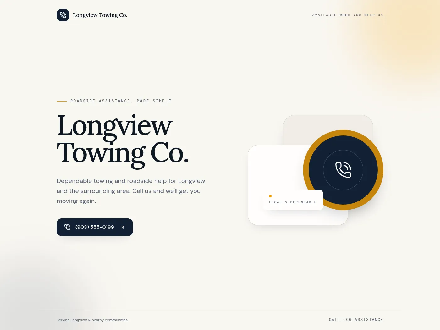 Longview Towing Site