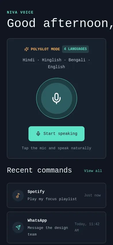 Polyglot Voice Assistant