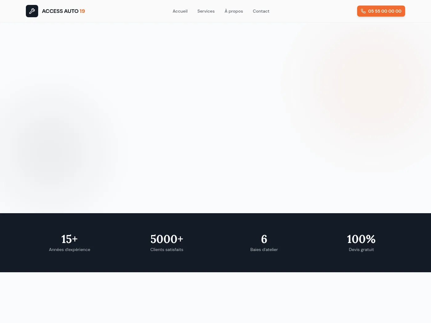 GaragePro Website