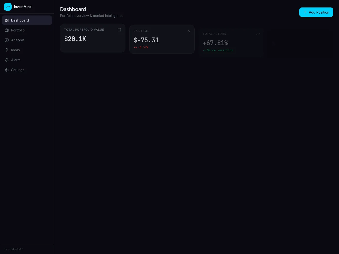 InvestMind AI Analyst