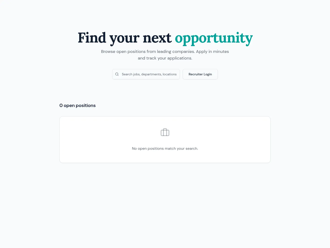 TalentTrack Platform