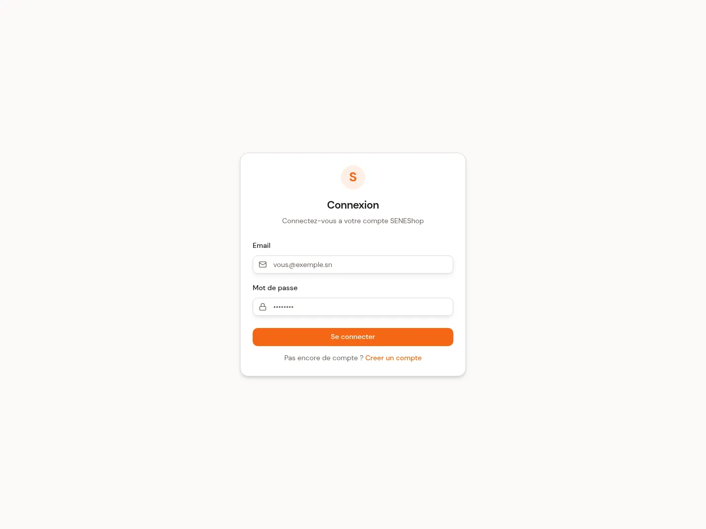 Sénégal E-Shop