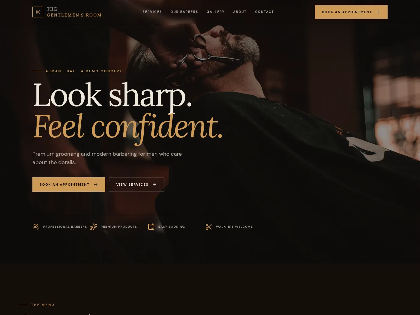 Gentlemen's Room Demo