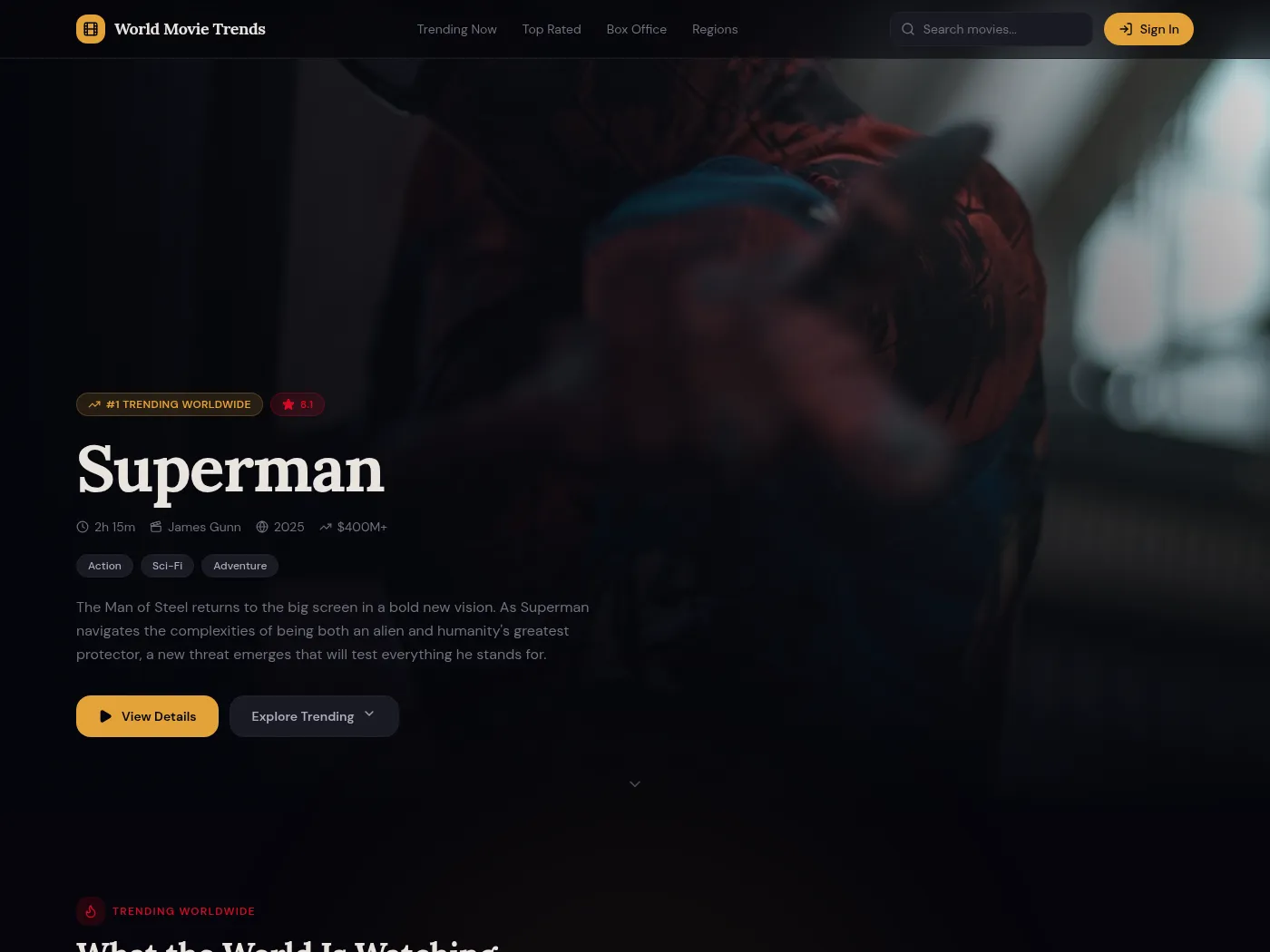 World Movie Trends