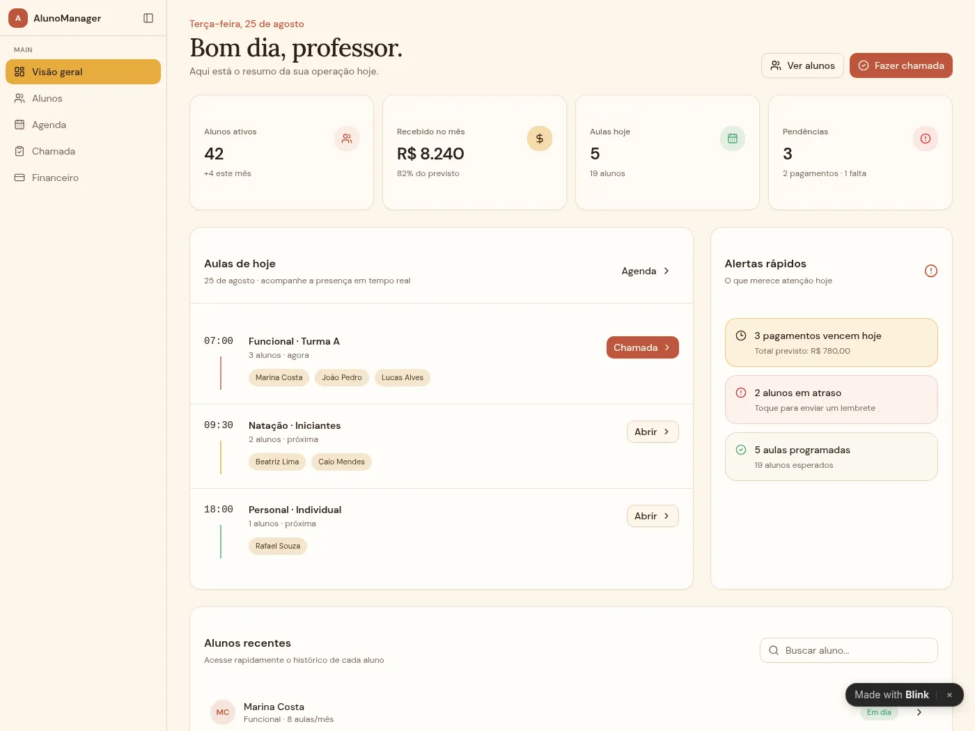 AlunoManager Pro