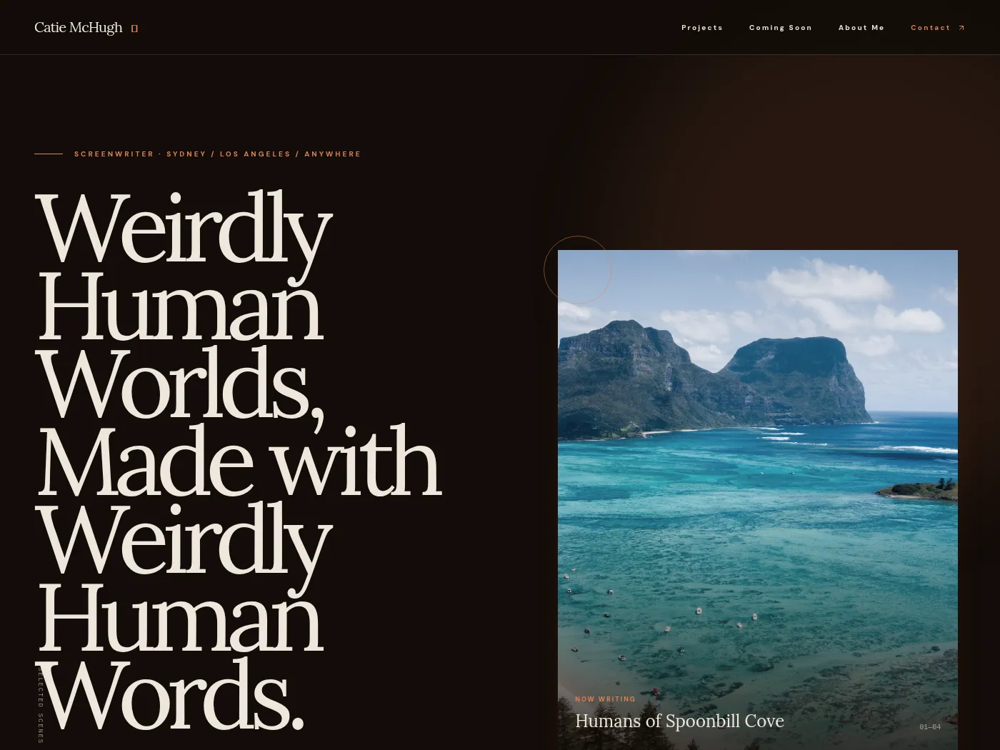 Scriptwriter Portfolio