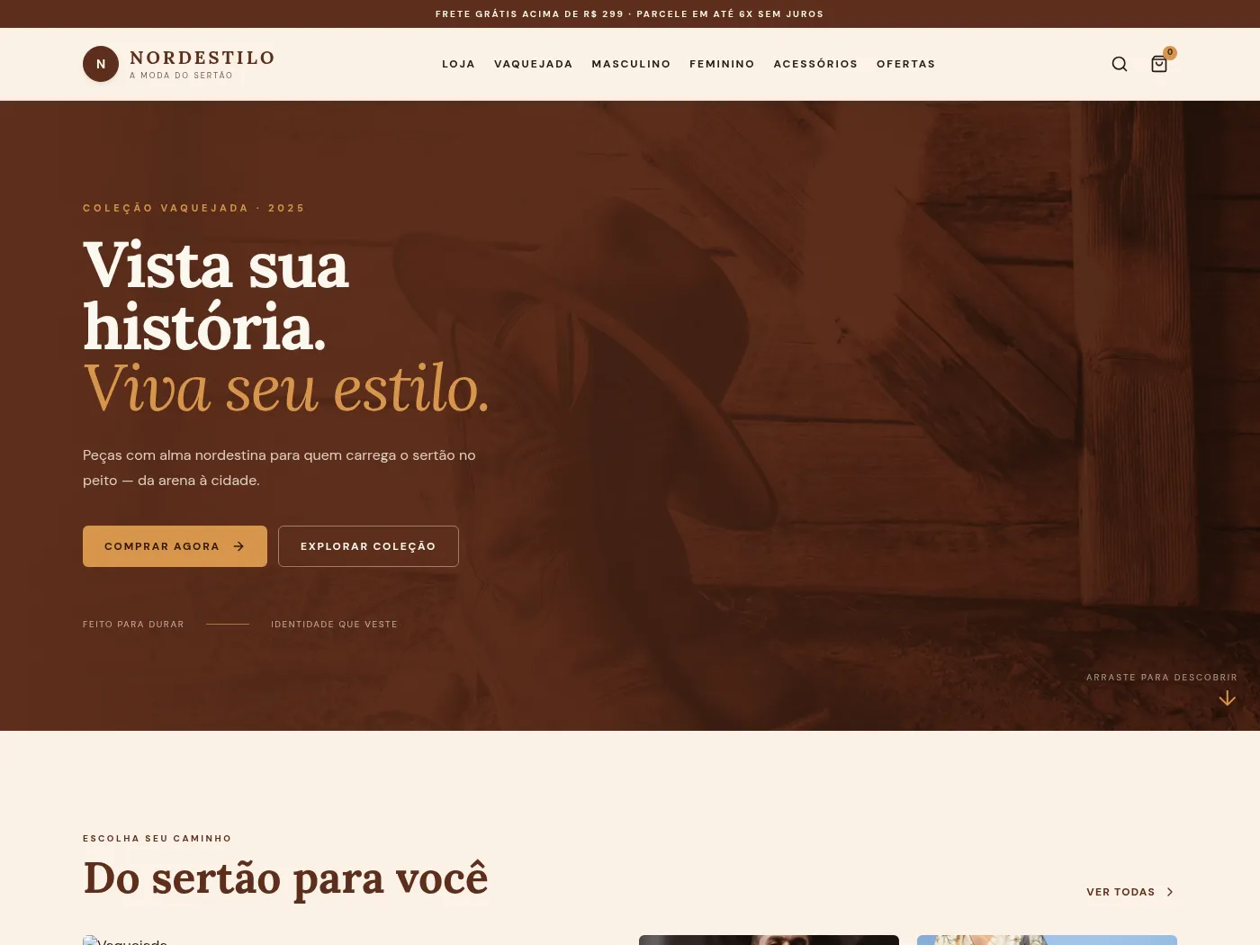 Nordestilo E-commerce Suite
