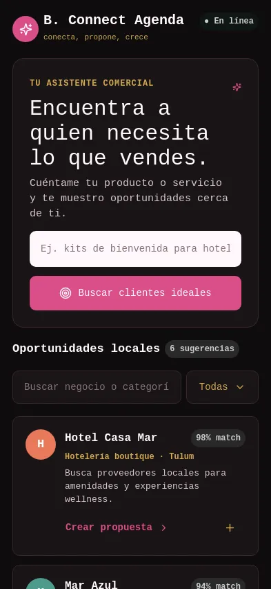 Agenda Rosa Connect