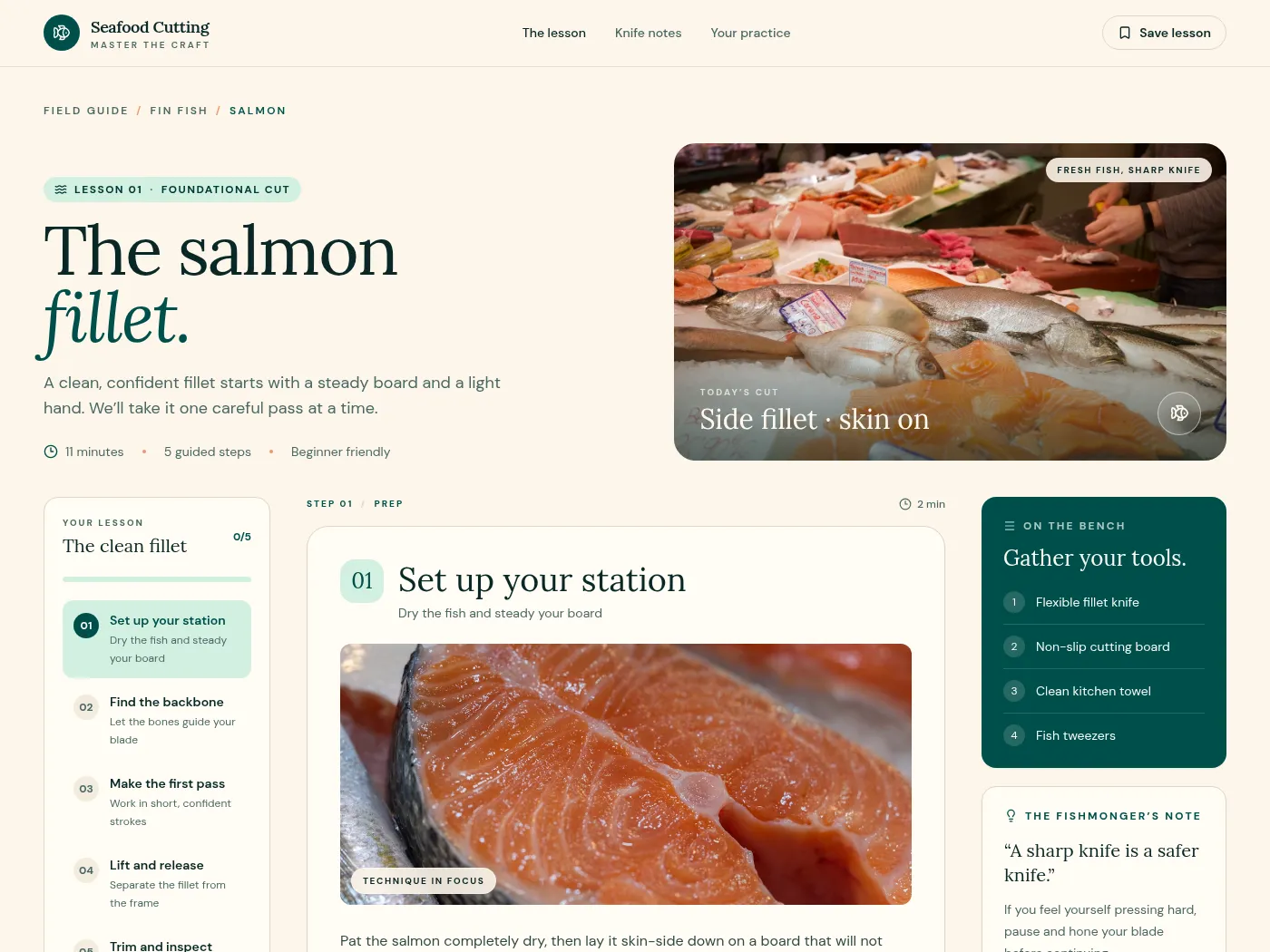 Seafood Cutting Master