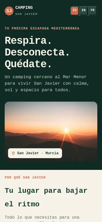 Camping San Javier Connect