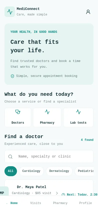 MediConnect App