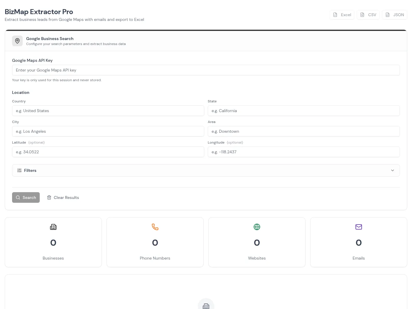 BizMap Extractor Pro