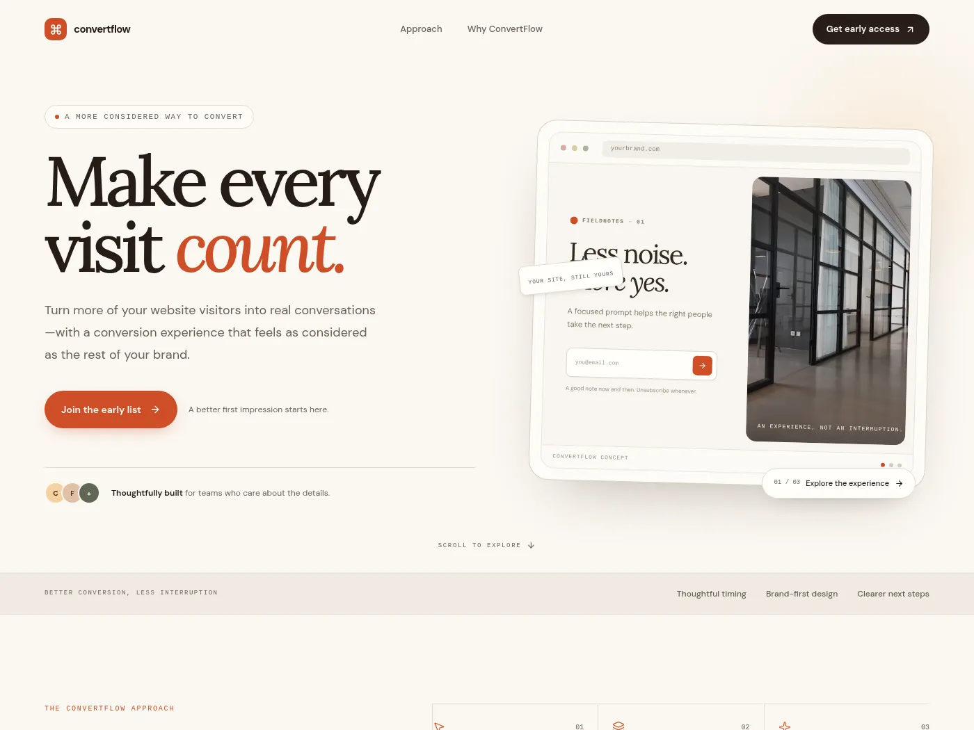 ConvertFlow Landing Page