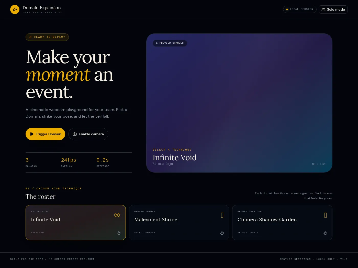 Domain Expansion Visualizer