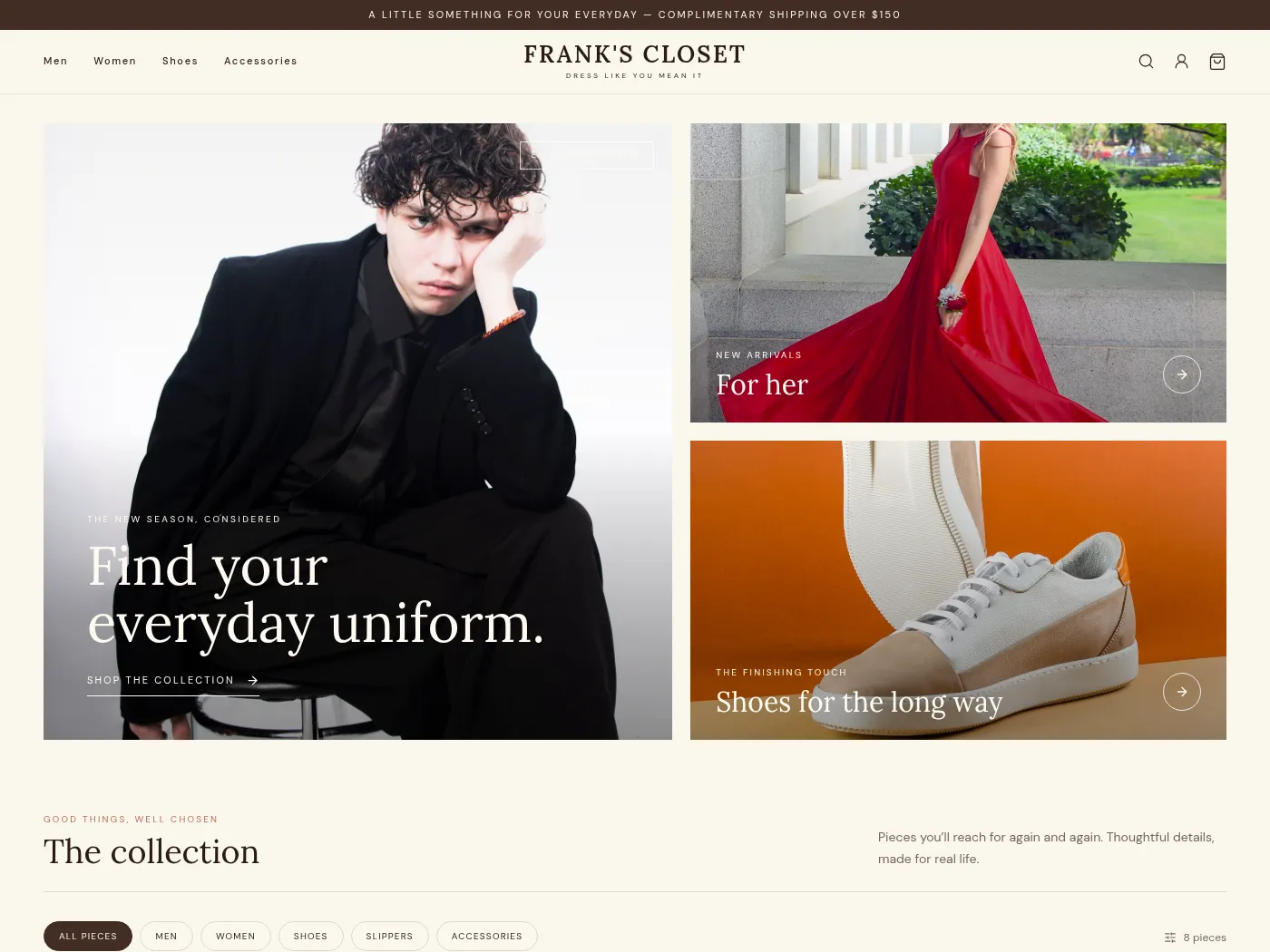 Frank's Closet
