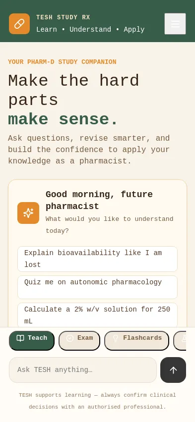 TESH Study Rx Mobile