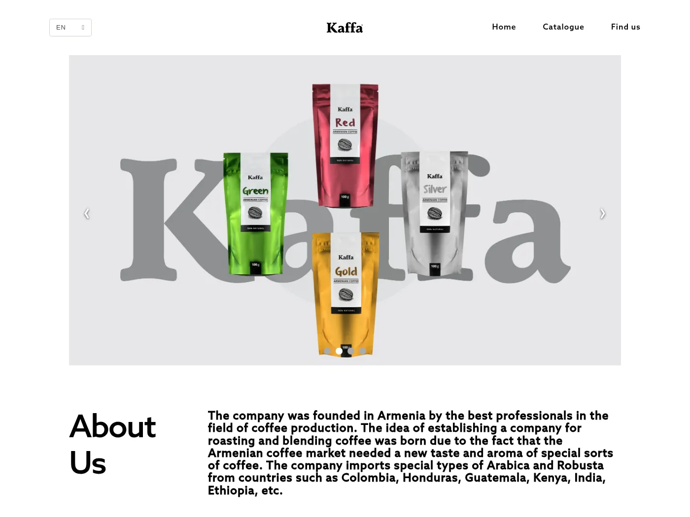 KAFFA Armenia Web Replica