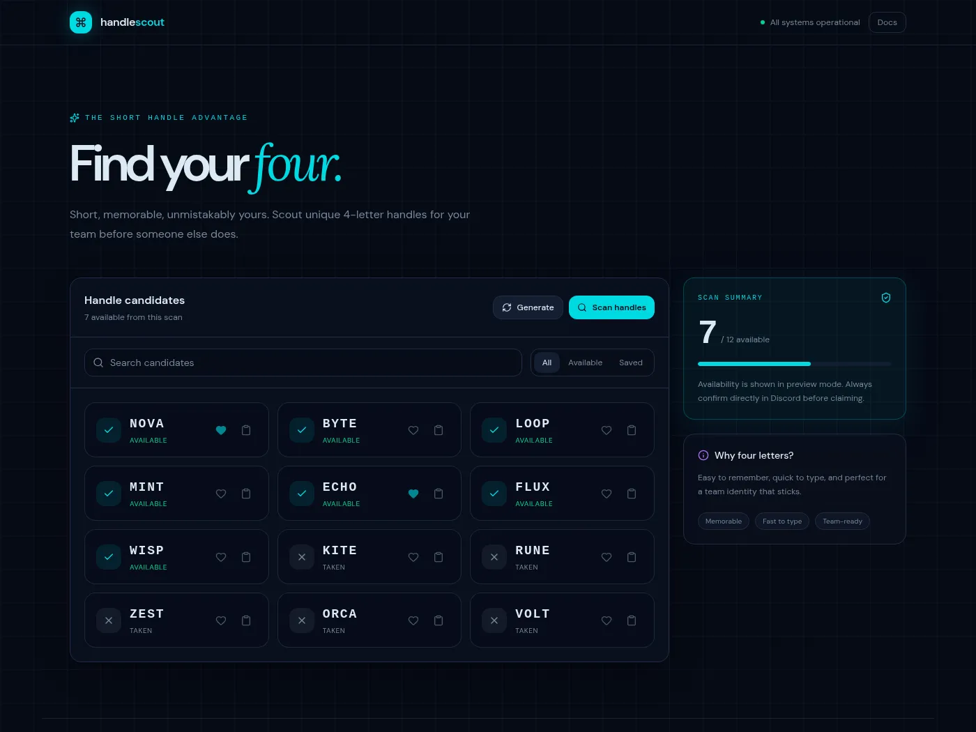 Discord Handle Finder