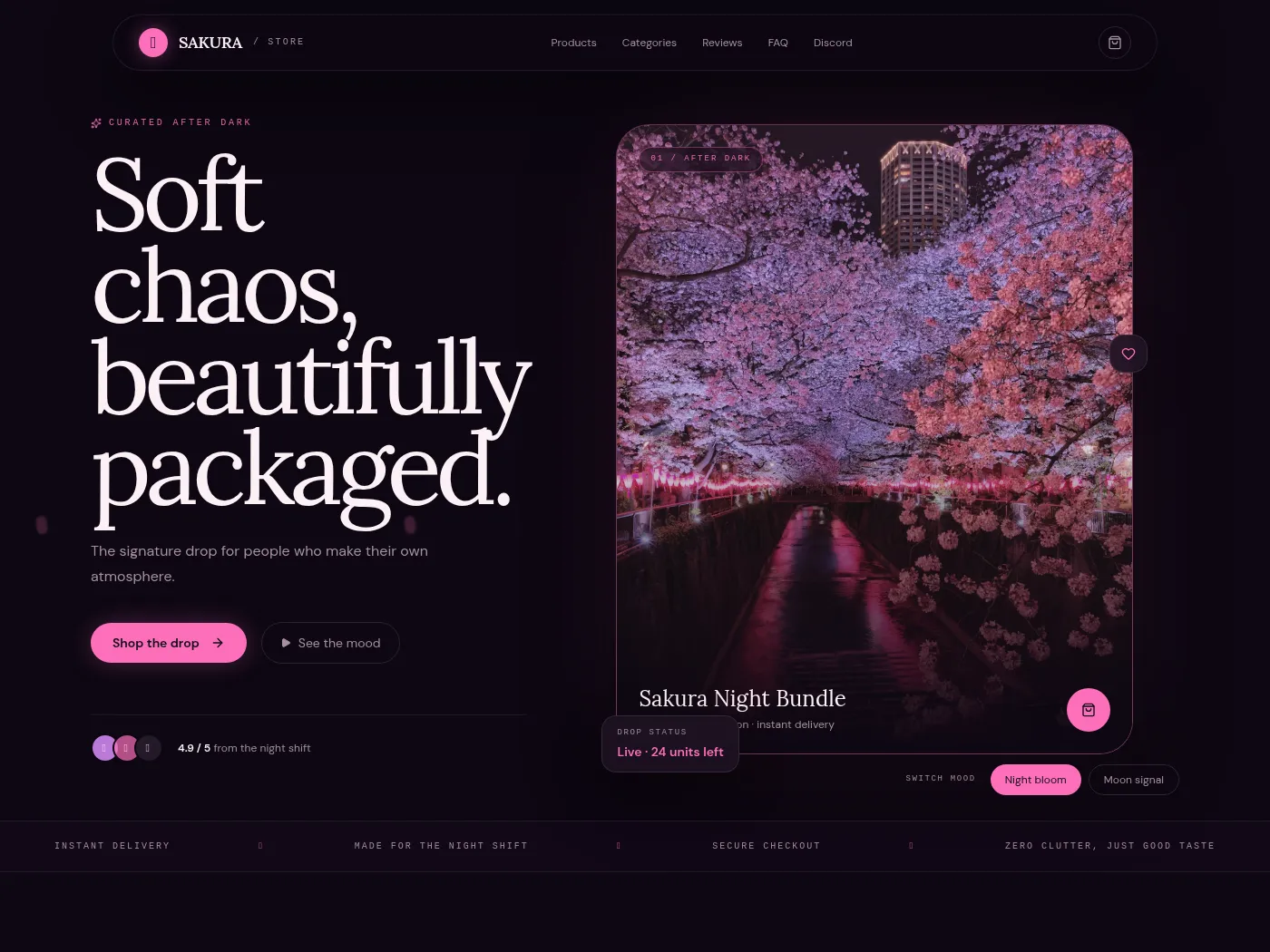 Sakura Storefront Theme