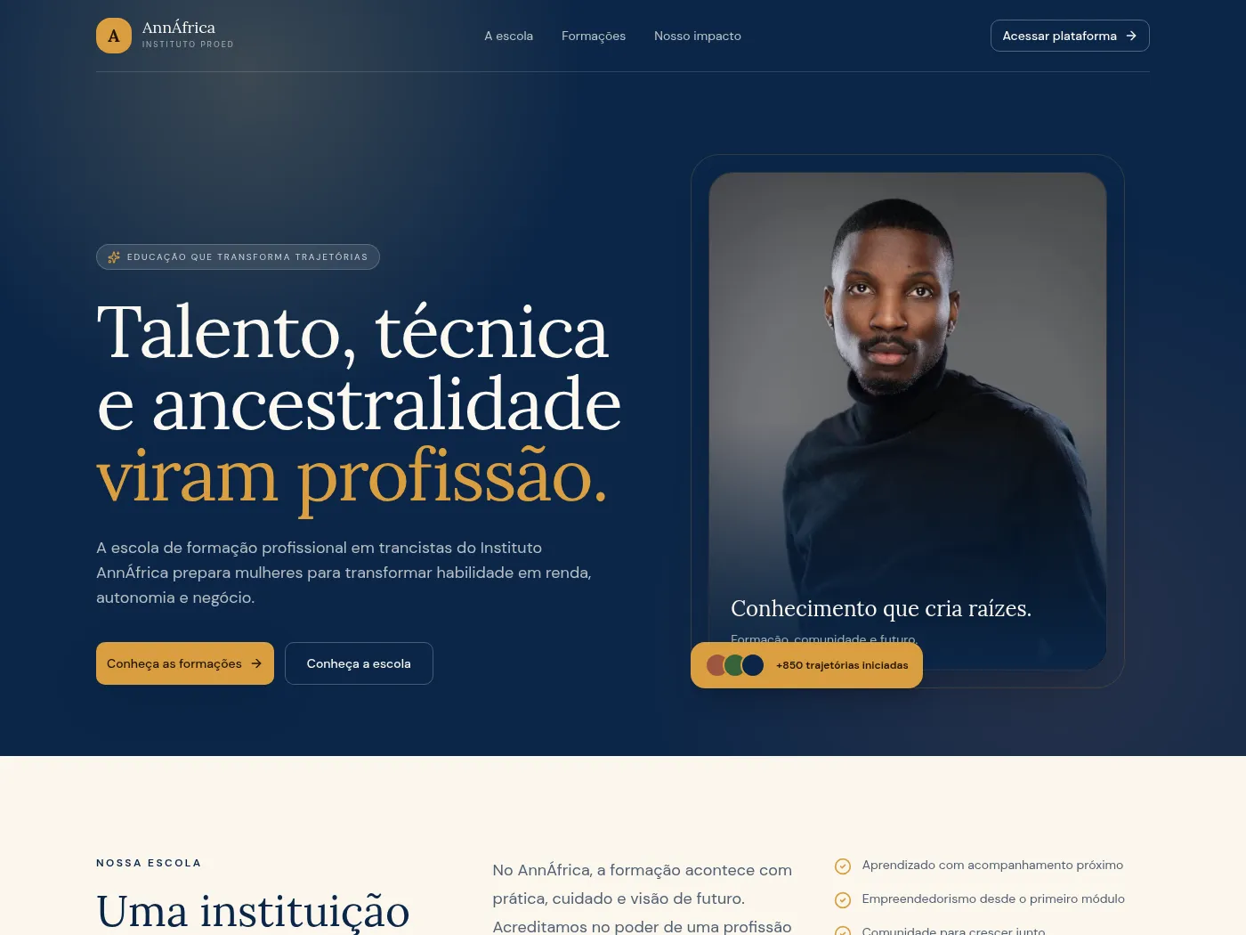AnnÁfrica Pro Educação Plataforma