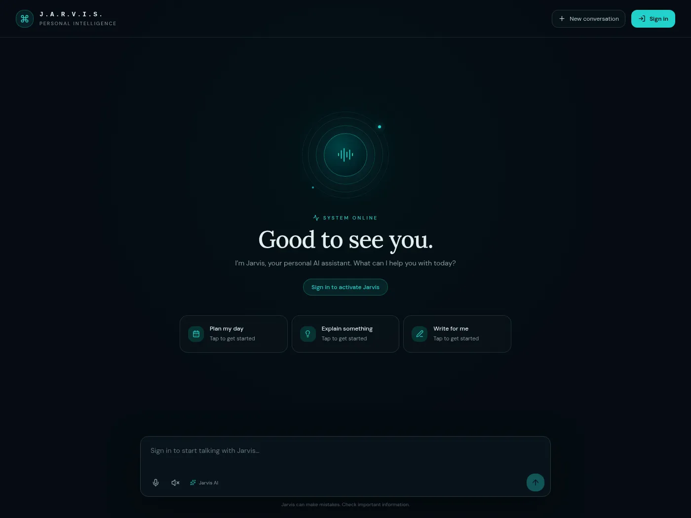 My AI Jarvis