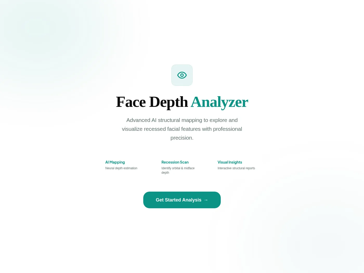Face Depth Analyzer