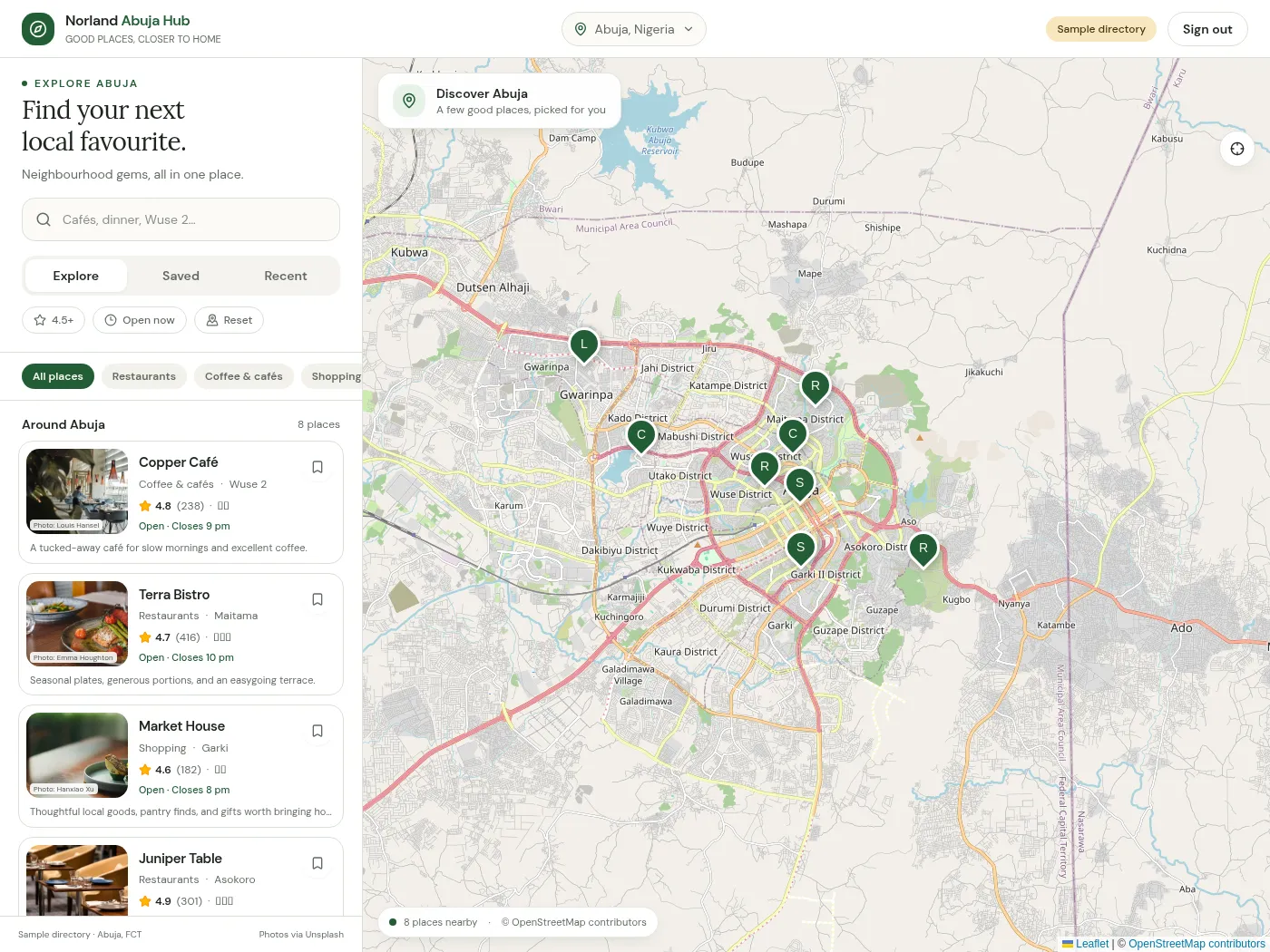 Norland Abuja Hub
