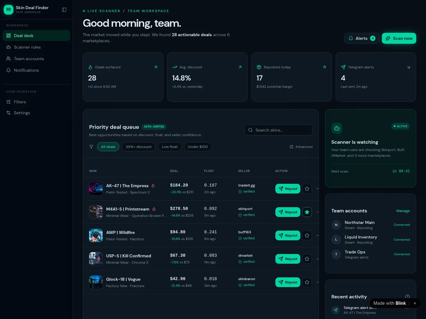 Skin Deal Finder Pro