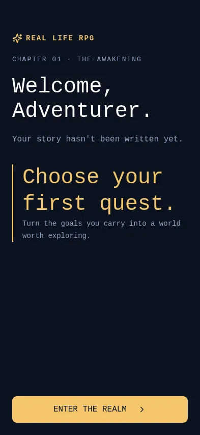 REALM: Real Life RPG App