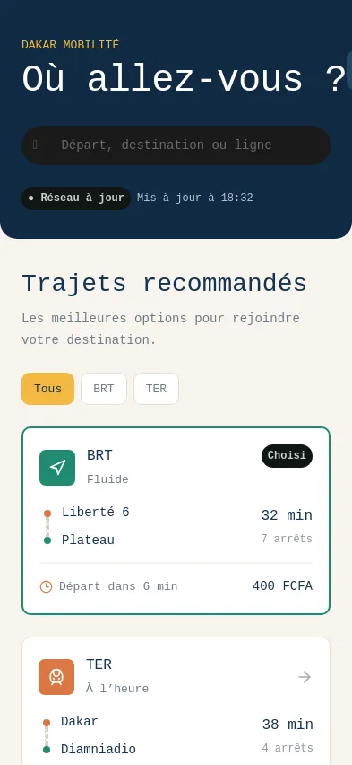 Dakar Transit Guide
