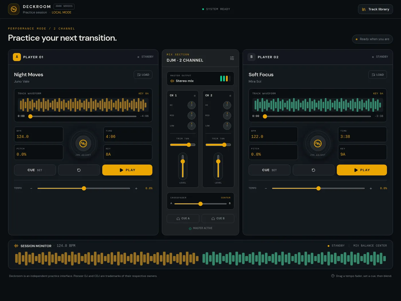 Pioneer CDJ Browser Emulator