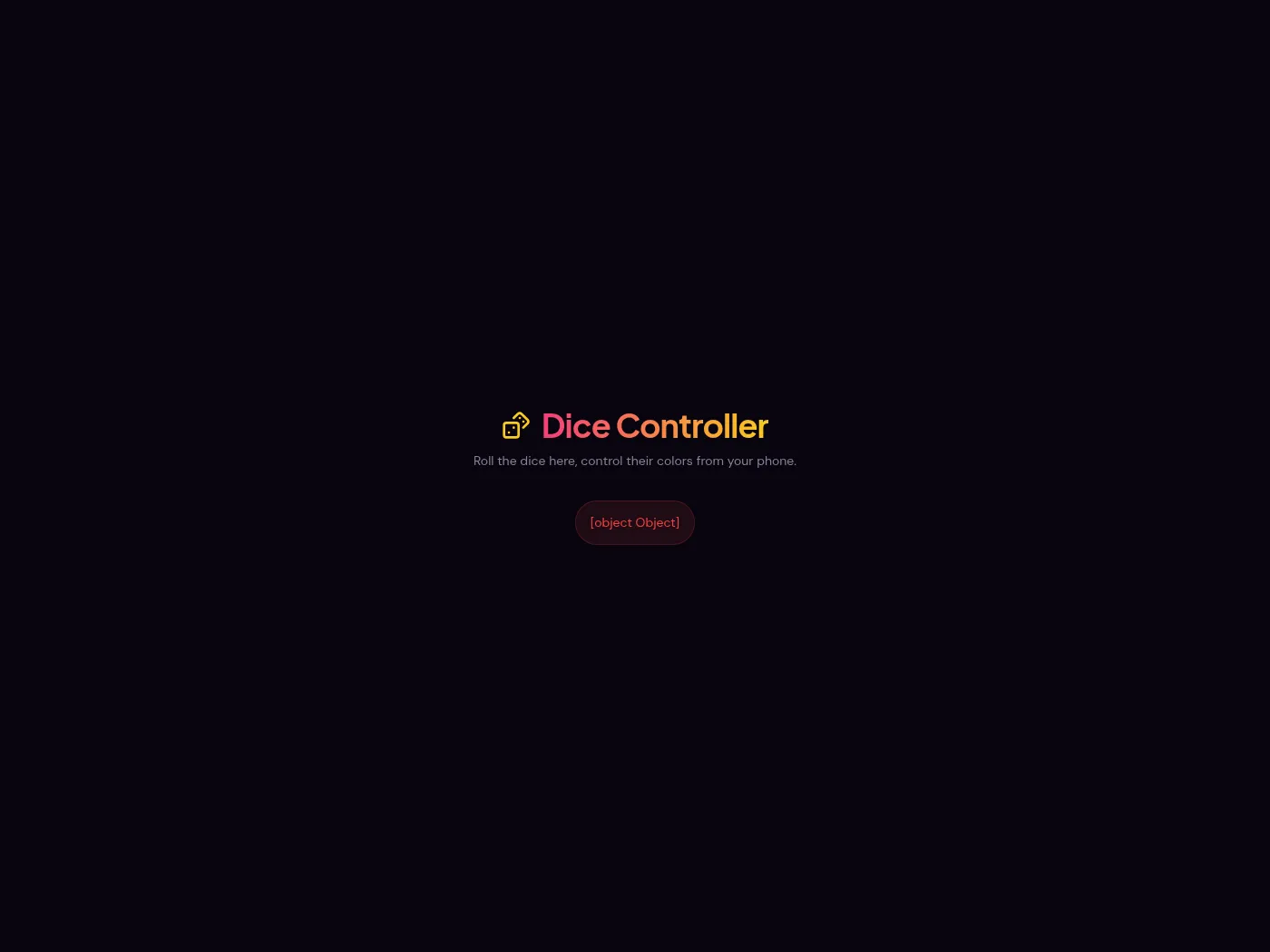 Dice Color Controller