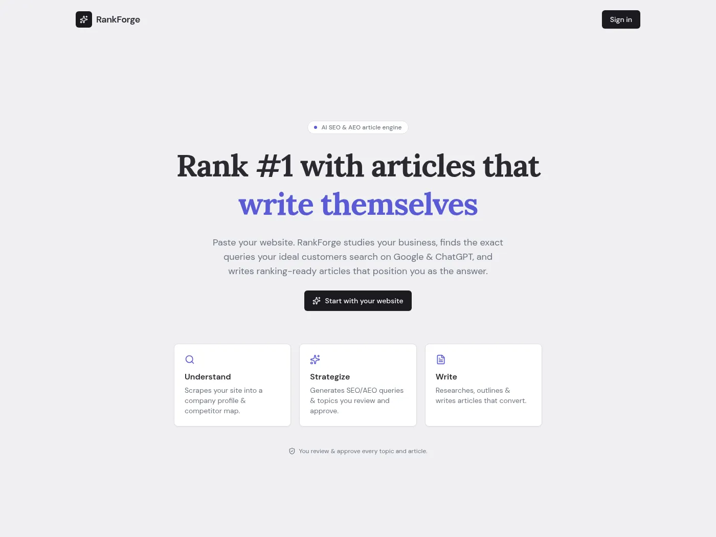 SEO AI Writer Suite