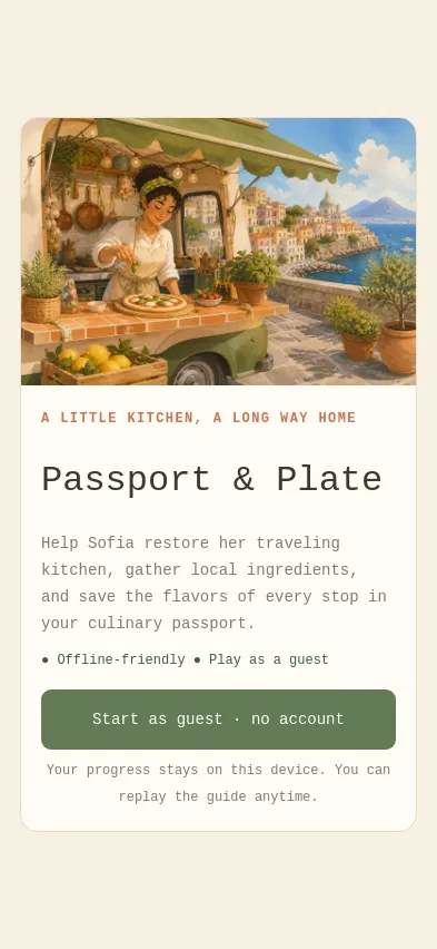 Passport & Plate